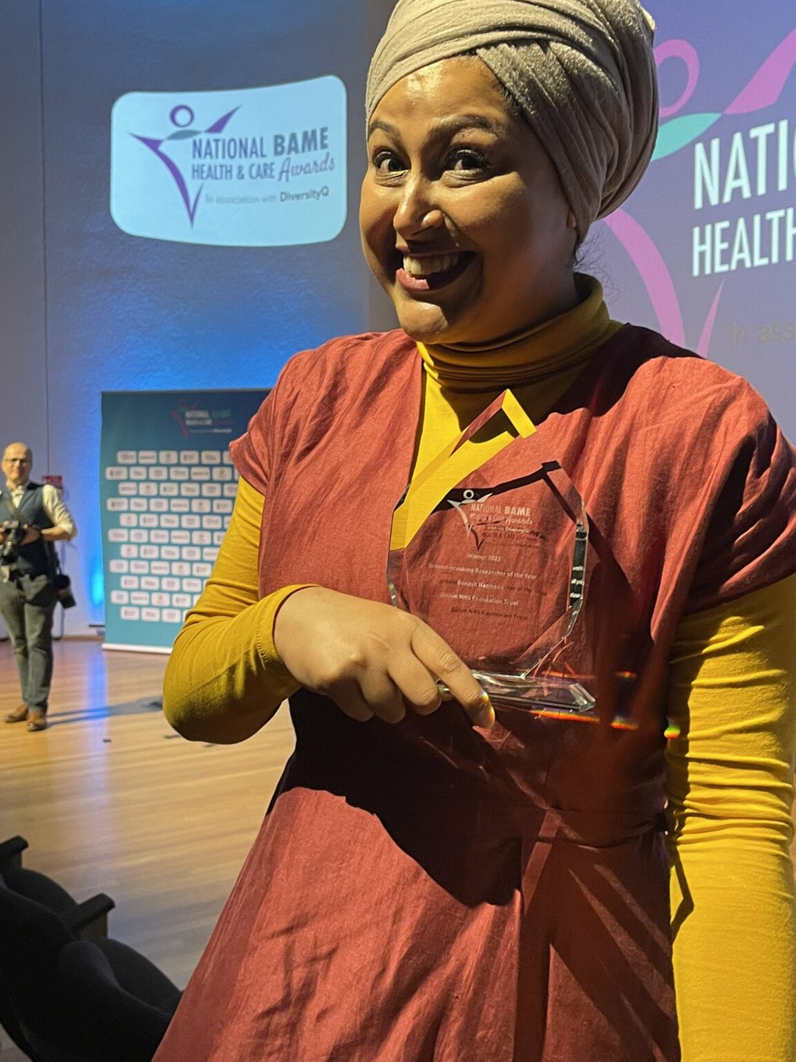 Award success for Bolton at National BAME Health and Care Awards ...