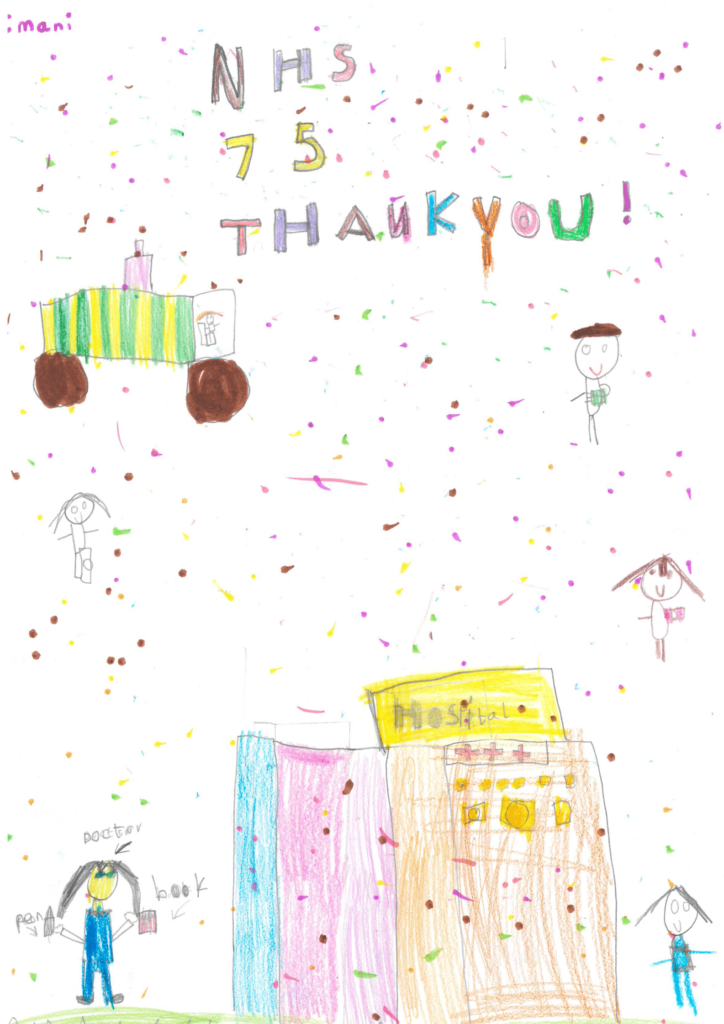 Winners revealed for NHS 75 children’s artwork competition - Bolton NHS FT