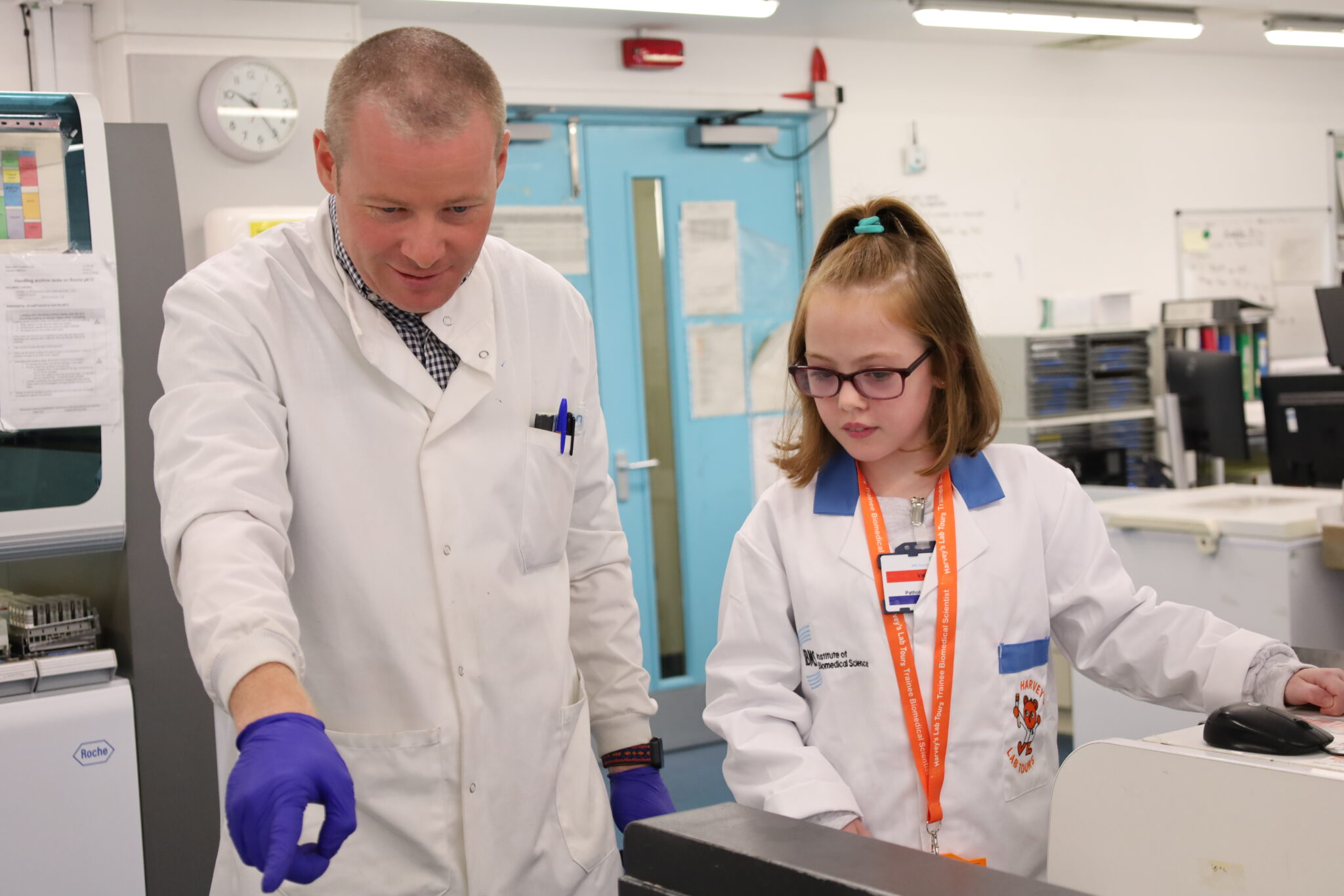 Royal Bolton Hospital hosts first-ever Harvey’s Lab Tour - Bolton NHS FT