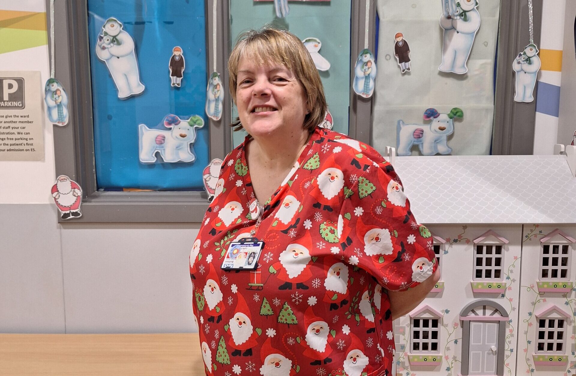 Lydia's making Christmas brighter for Children at Royal Bolton